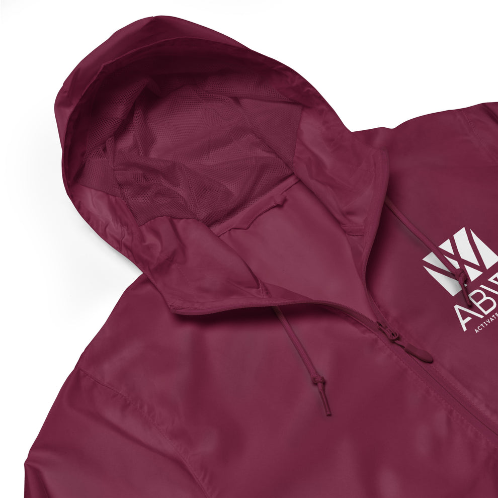 Unisex Lightweight Zip-up Windbreaker with Big Logo – American Business ...